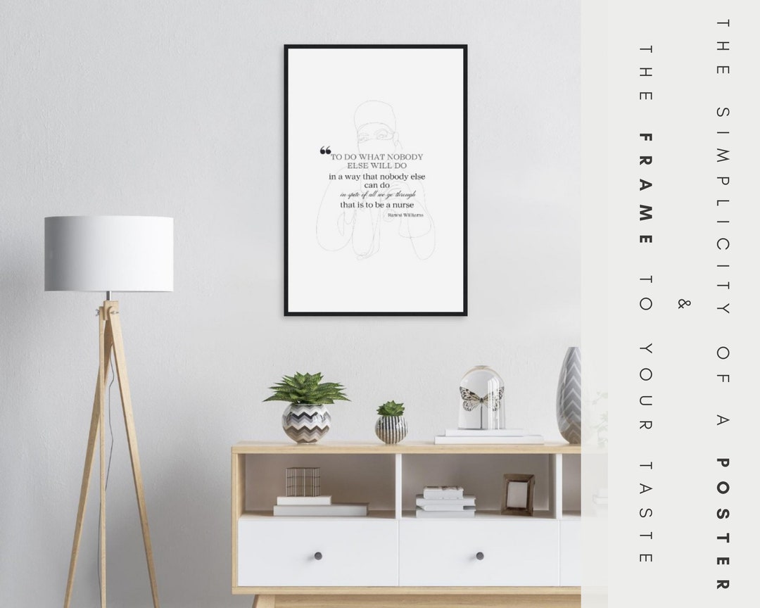 Nursing Poster, Framed Poster, Nursing Quotes, Gift for Nursing ...