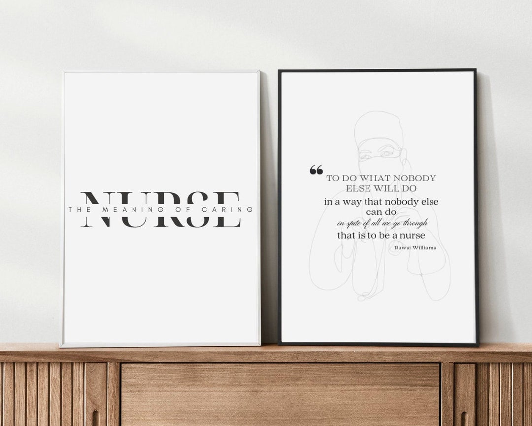 Nursing Quotes, Gift for Nursing Graduate, Nurse Definition, Nurse ...