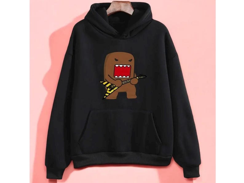 Domo Kun Hoodie – Cute & Cozy Anime Sweatshirt | Unisex Hoodie for Fans ...
