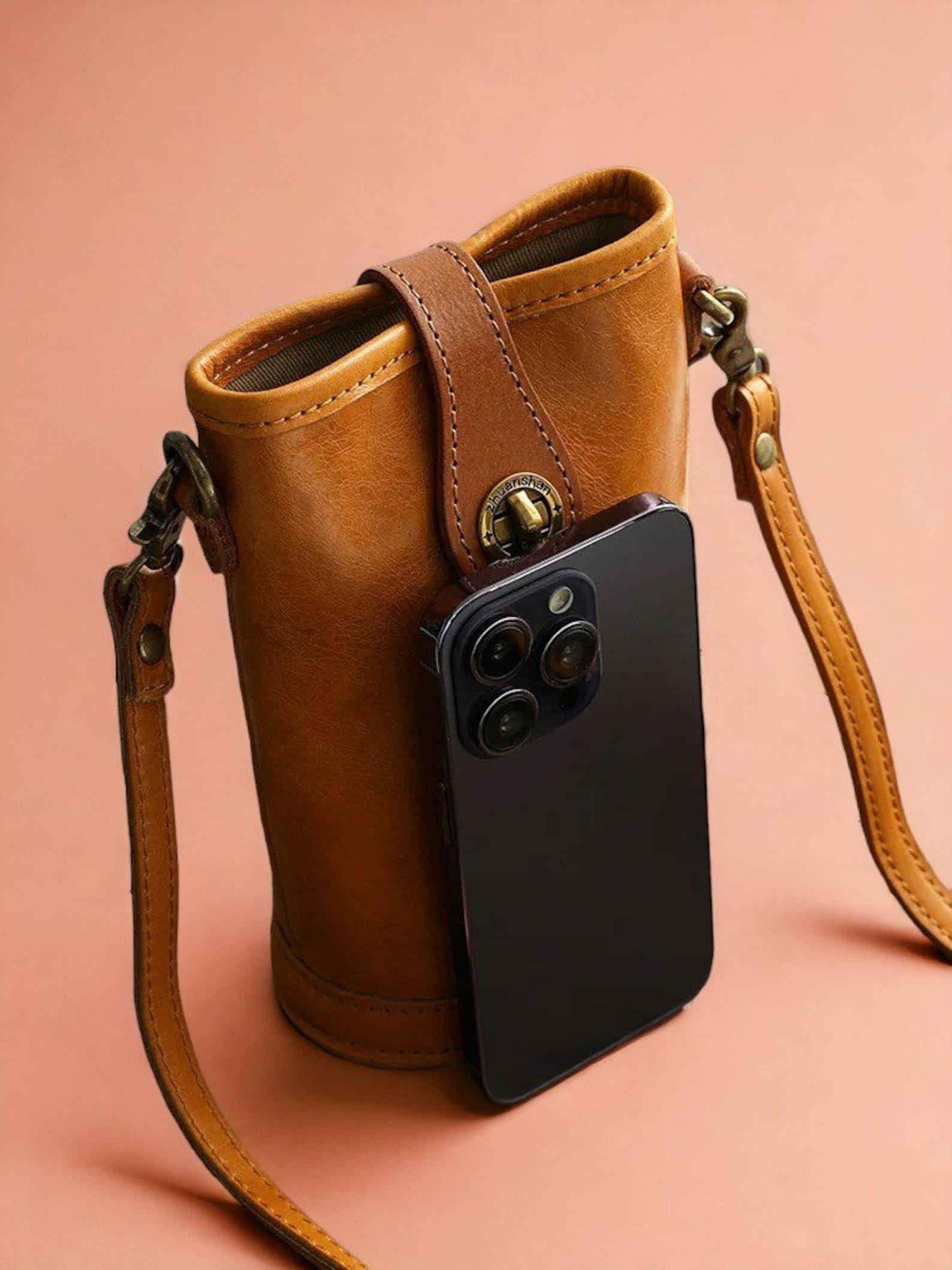 Women Crossbody Leather Phone Bags Small Shoulder Bags Lady Handbag ...