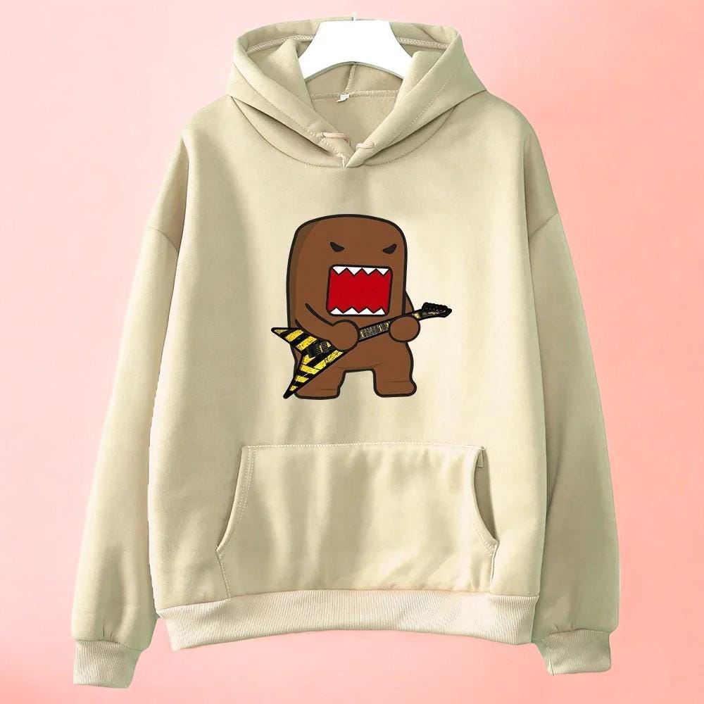 Domo Kun Hoodie – Cute & Cozy Anime Sweatshirt | Unisex Hoodie for Fans ...