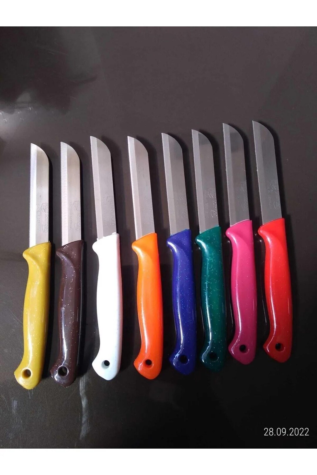 Solingen Vanadium 8 Pieces Serrated Kitchen Knife Fruit Vegetable ...