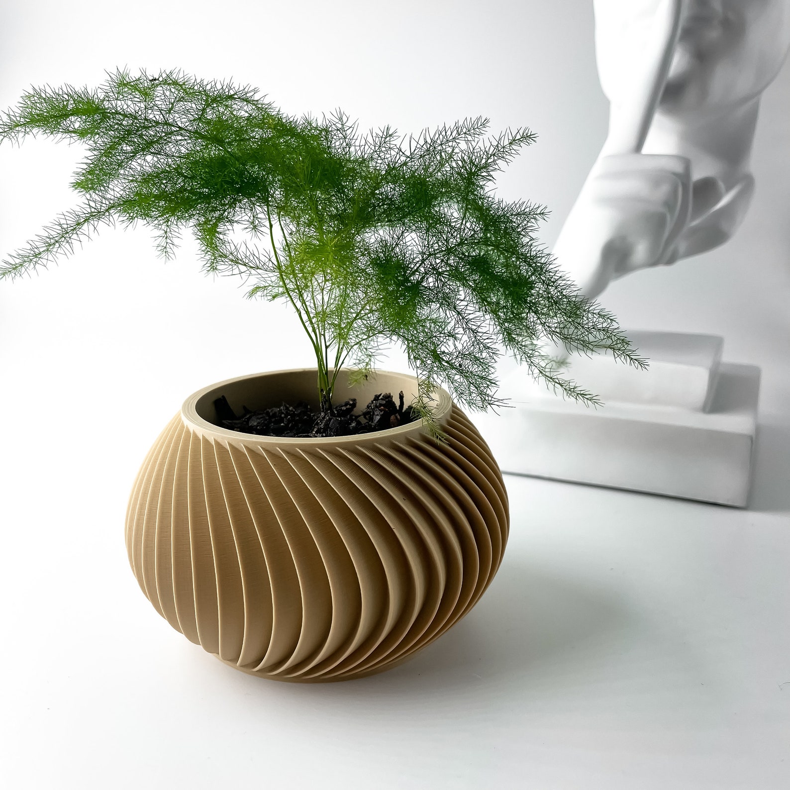 Indoor Planter Pot With Drainage Unique Geometric 3D Printed Planter ...