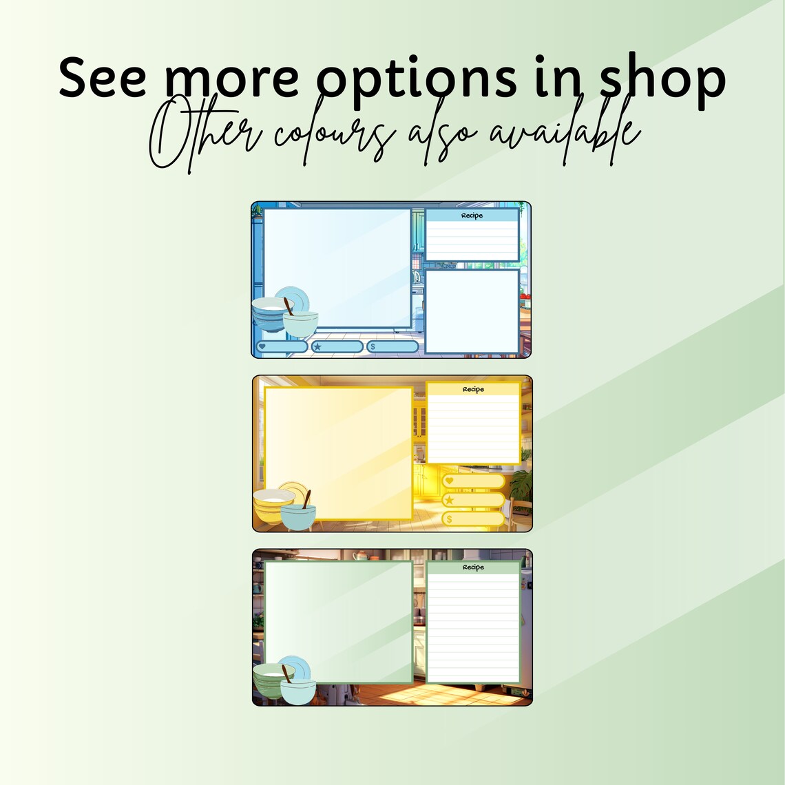 Vtuber Animated Background, Premade Vtuber Assets, Vtuber Overlay ...