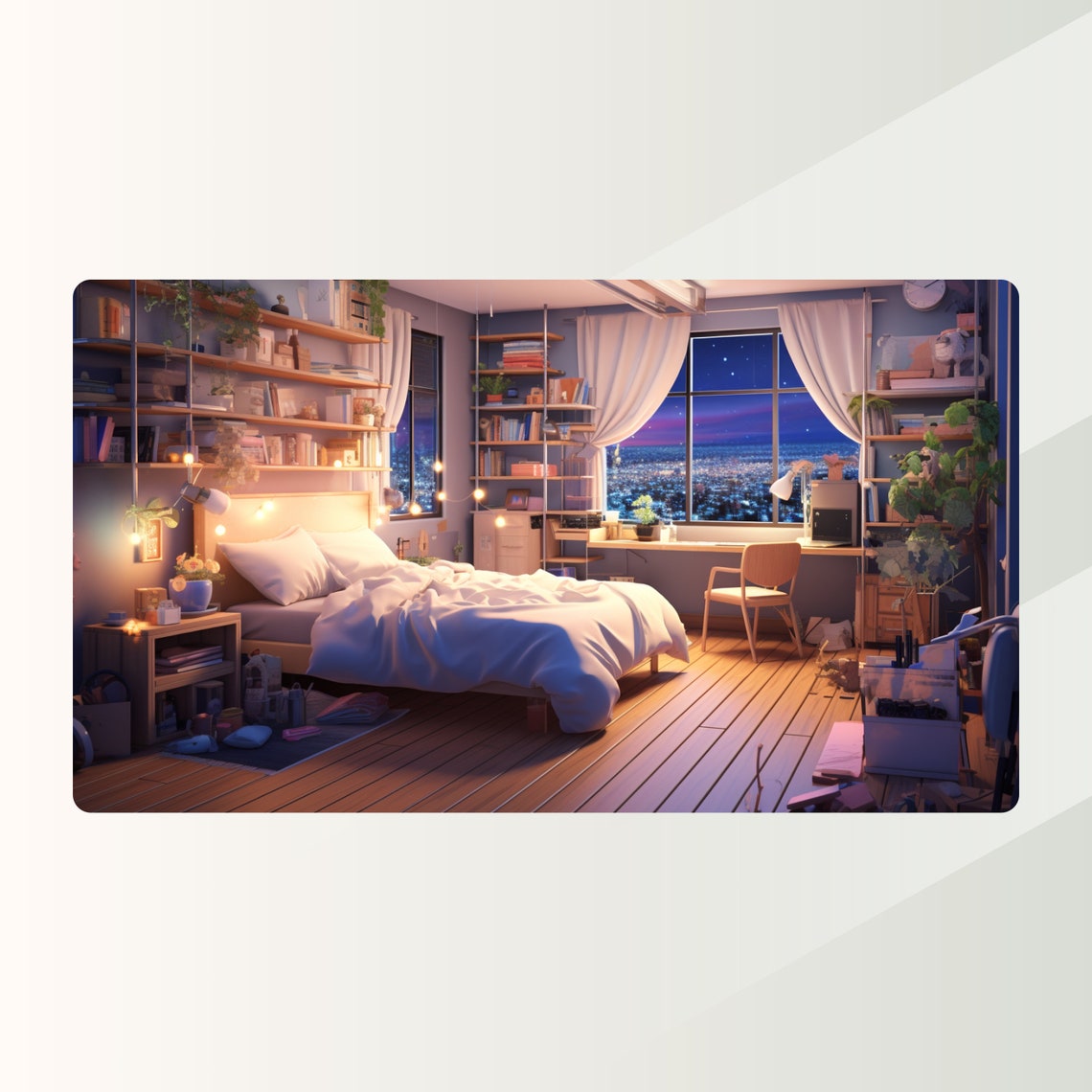 4 Vtuber Bedroom Backgrounds, Cute Cozy, Vtuber Stream Design, Room ...