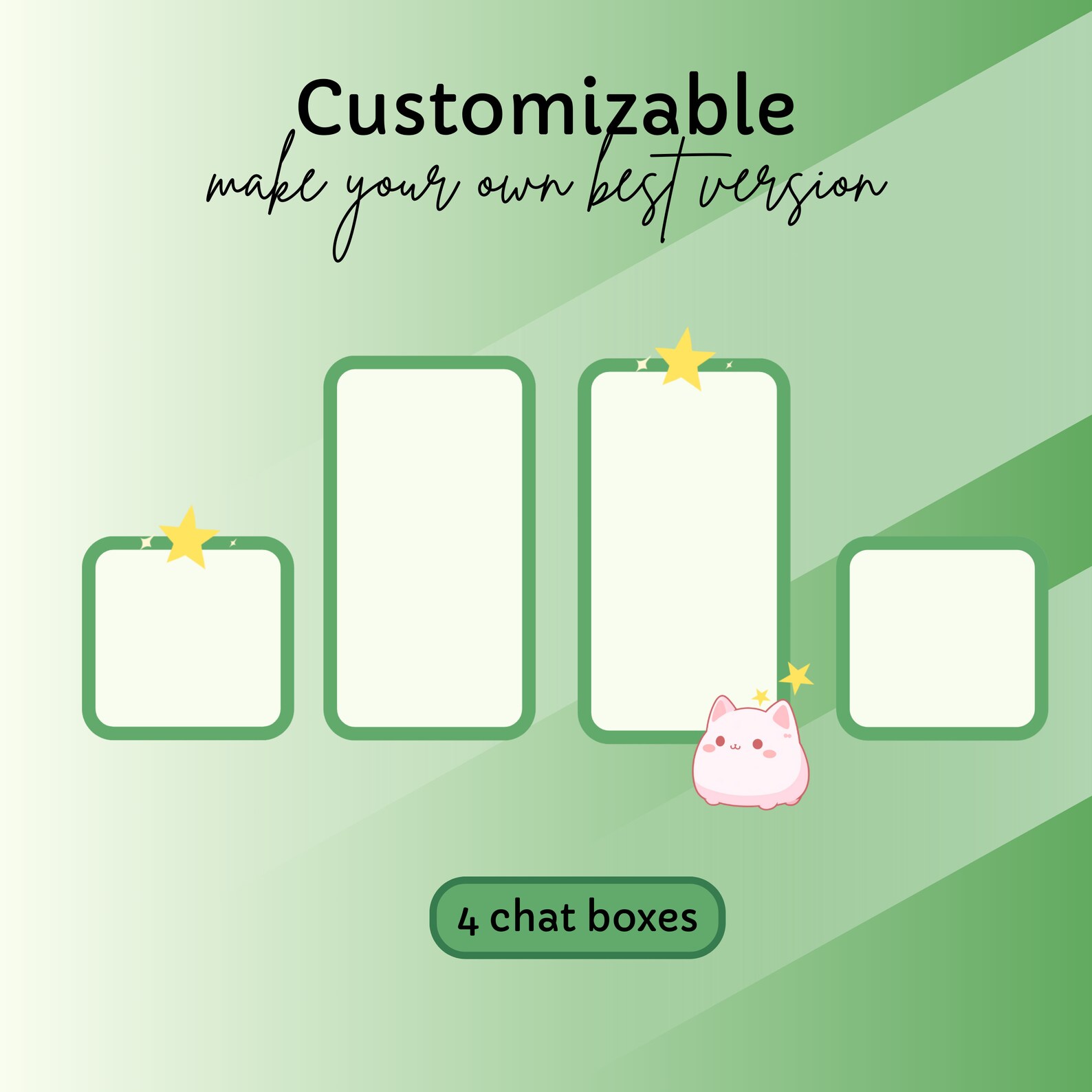 Vtuber Animated Background, Premade Vtuber Assets, Vtuber Overlay ...