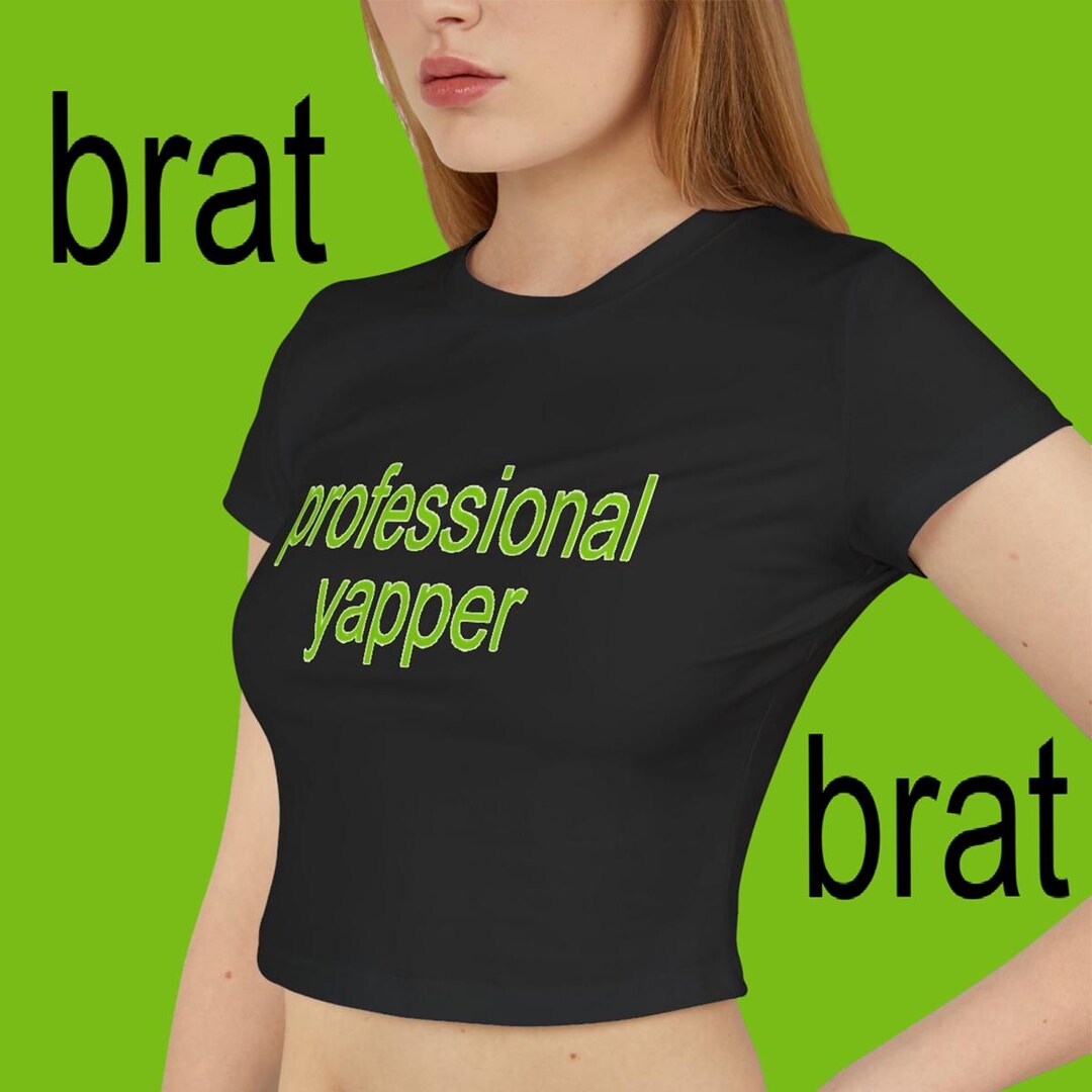 Charli Xcx Brat Inspired Babytee, Charli Xcx Brat Album Cover Baby Tee ...