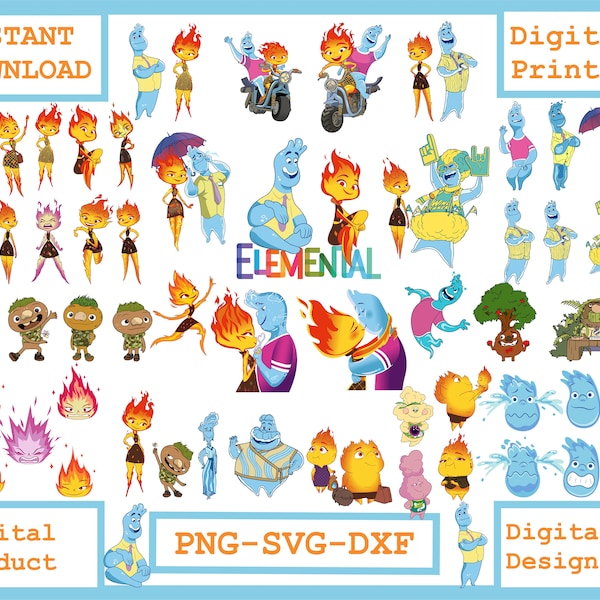 Elemental Ember Svg - Etsy
