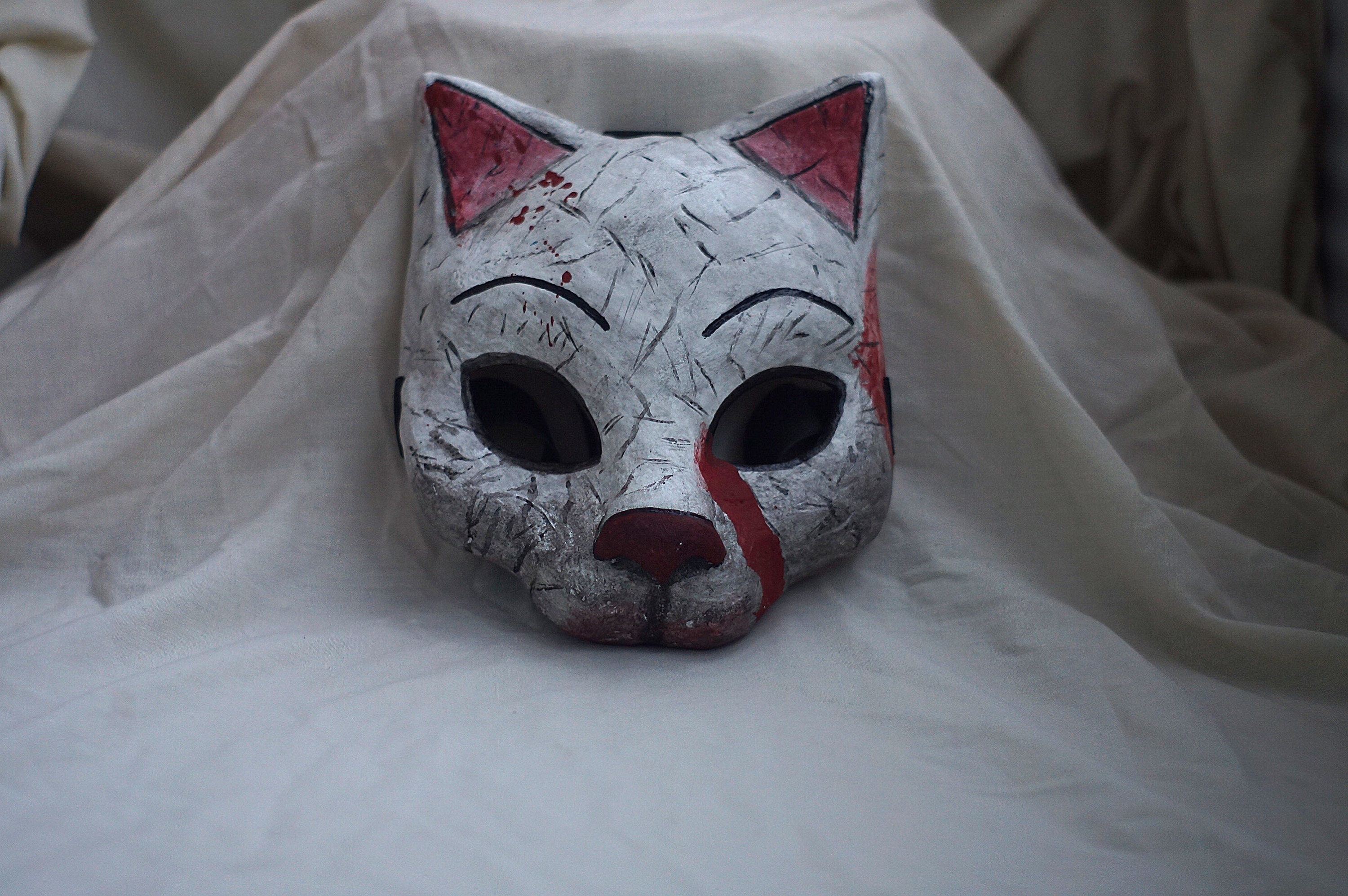 Huntress Cat Mask Dead by Daylight Mask Wearable DBD Halloween - Etsy
