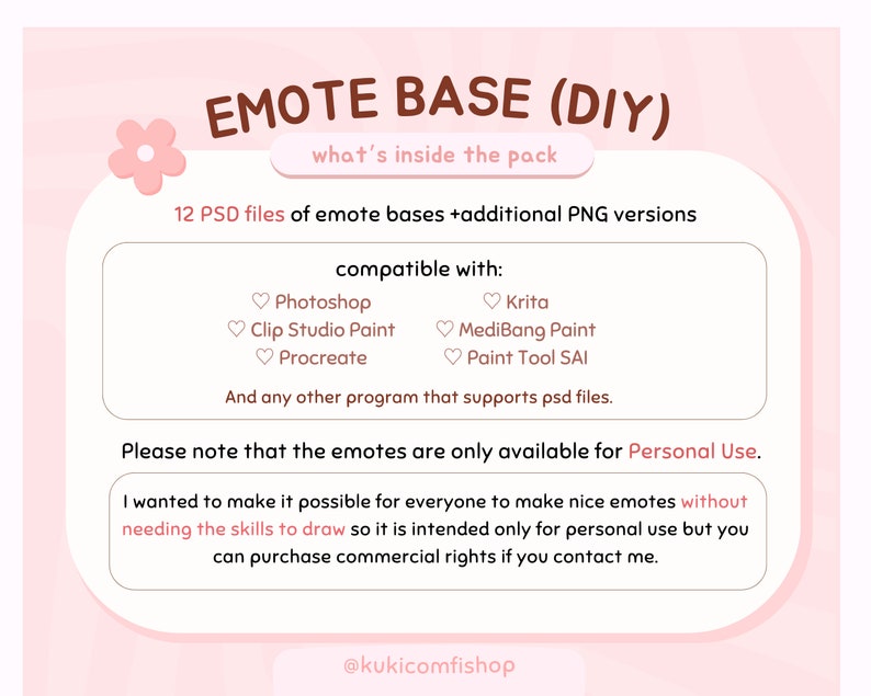 12 DIY Cute Twitch Emote Base Pack, Chibi Anime Girl Base, Beginner ...