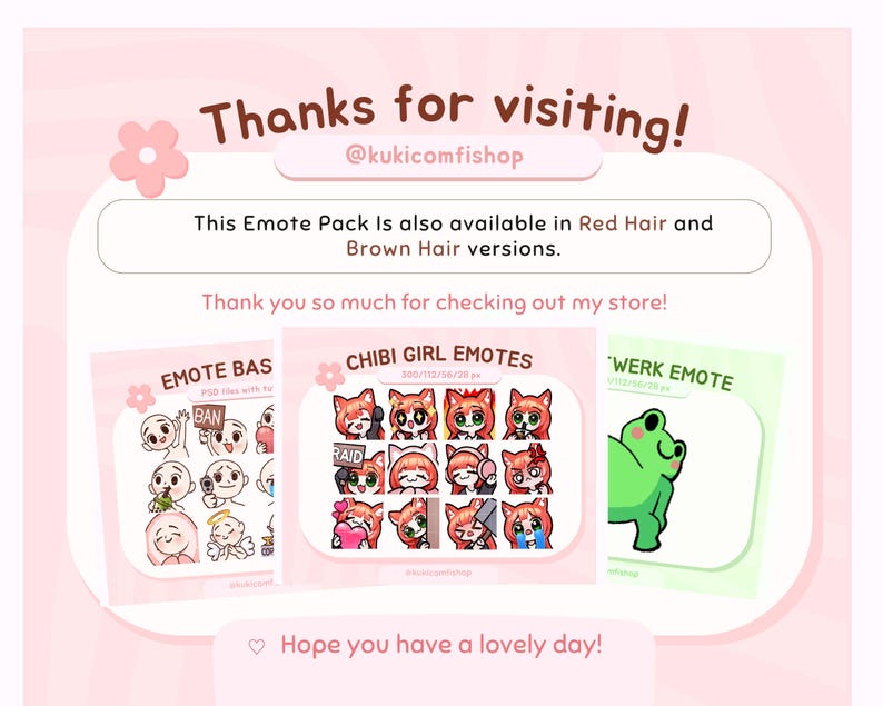 12 Cute Catgirl Emote Pack for Twitch and Discord, Silver Hair Brown ...