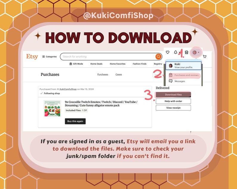 9x Honey Bee Sub Badges for Twitch / Discord / Bit Badges / Cute Gold ...