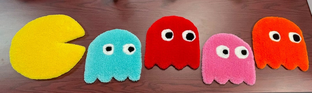 Pac Man With 4 Ghosts - Etsy