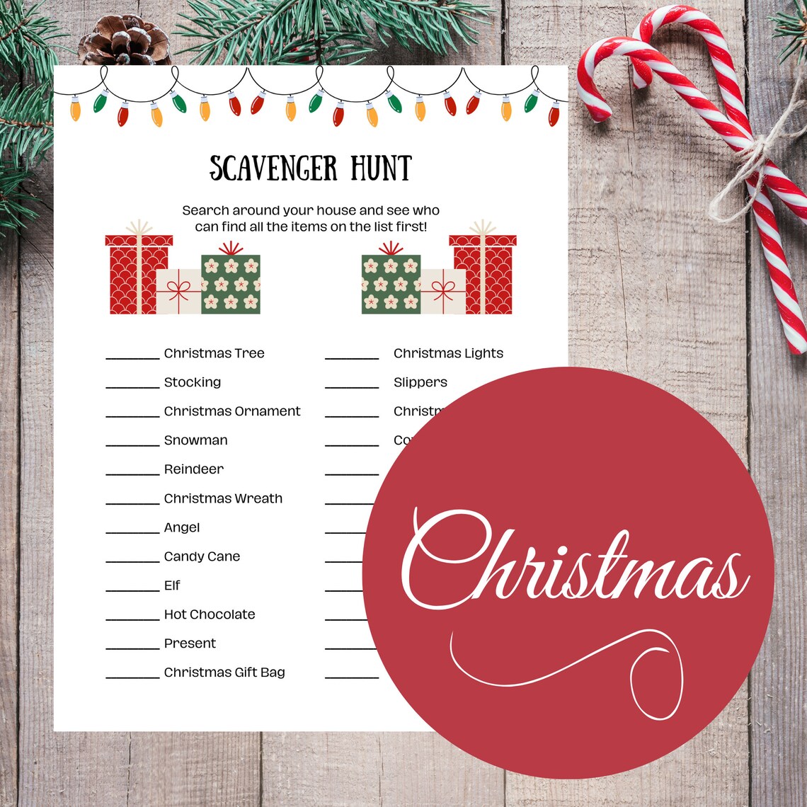 Christmas Game Bundle, Printable Games, Family Games, Holiday Party ...