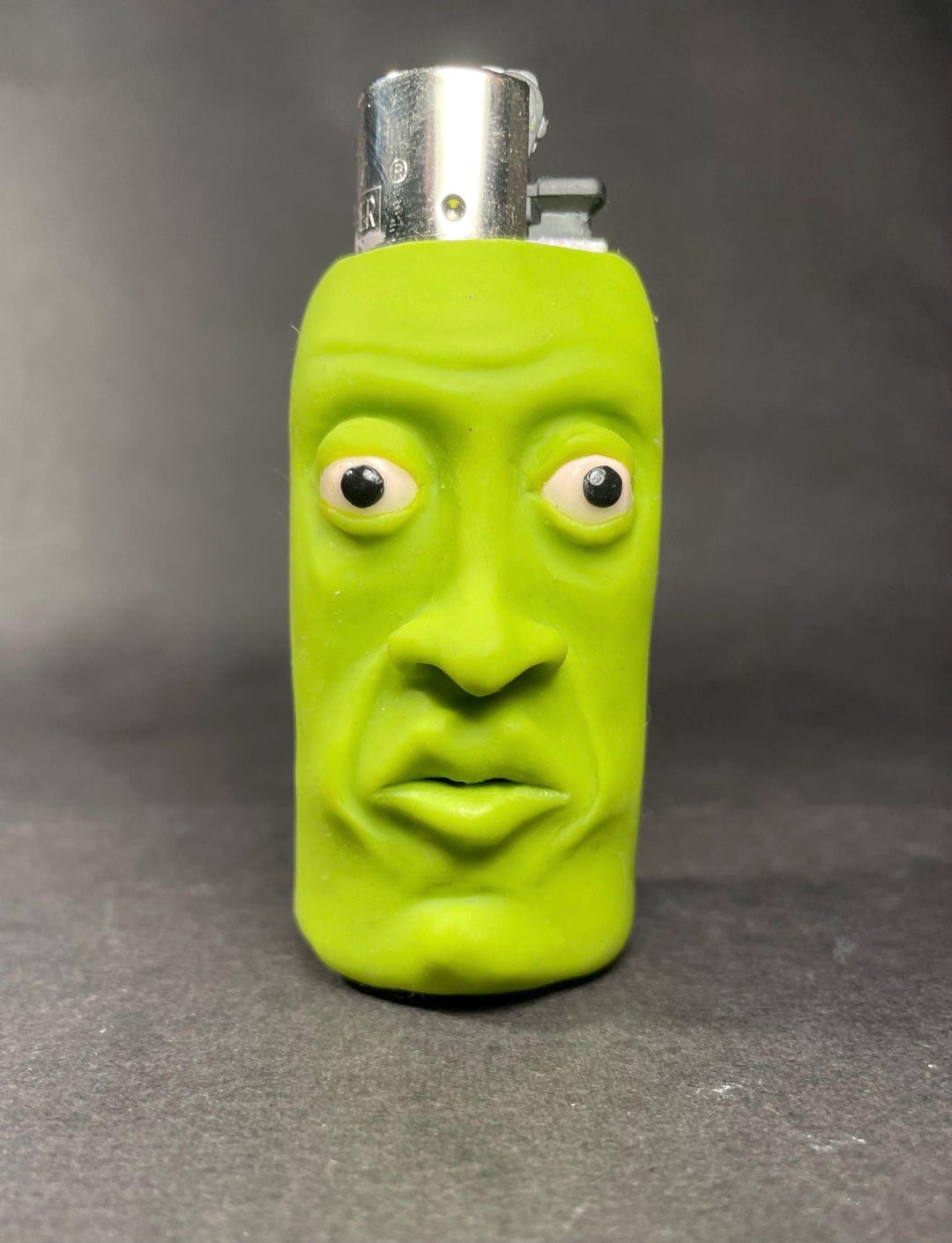 Sculpted Face Clipper Lighter Cover/holder - Etsy