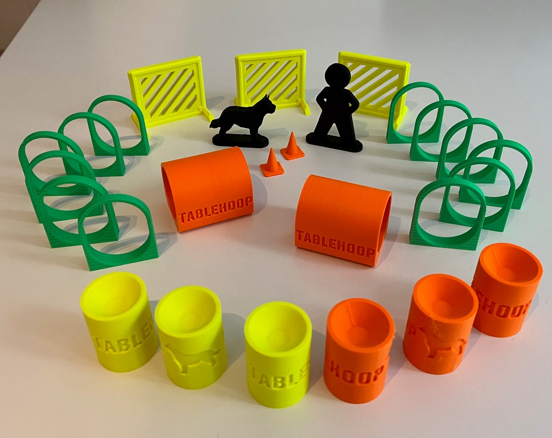 Hoopers-agility-parcours Tablehoop Hoopers-trainingshilfe 3d-druck ...