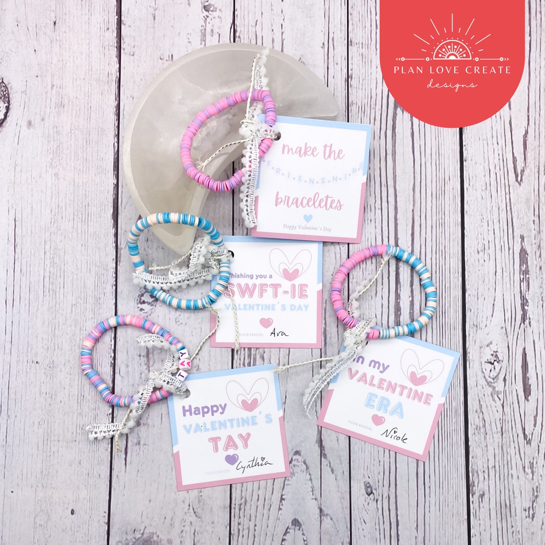 Printable Saint Valentine Exchange Cards With a Taylor Swift Vibe ...