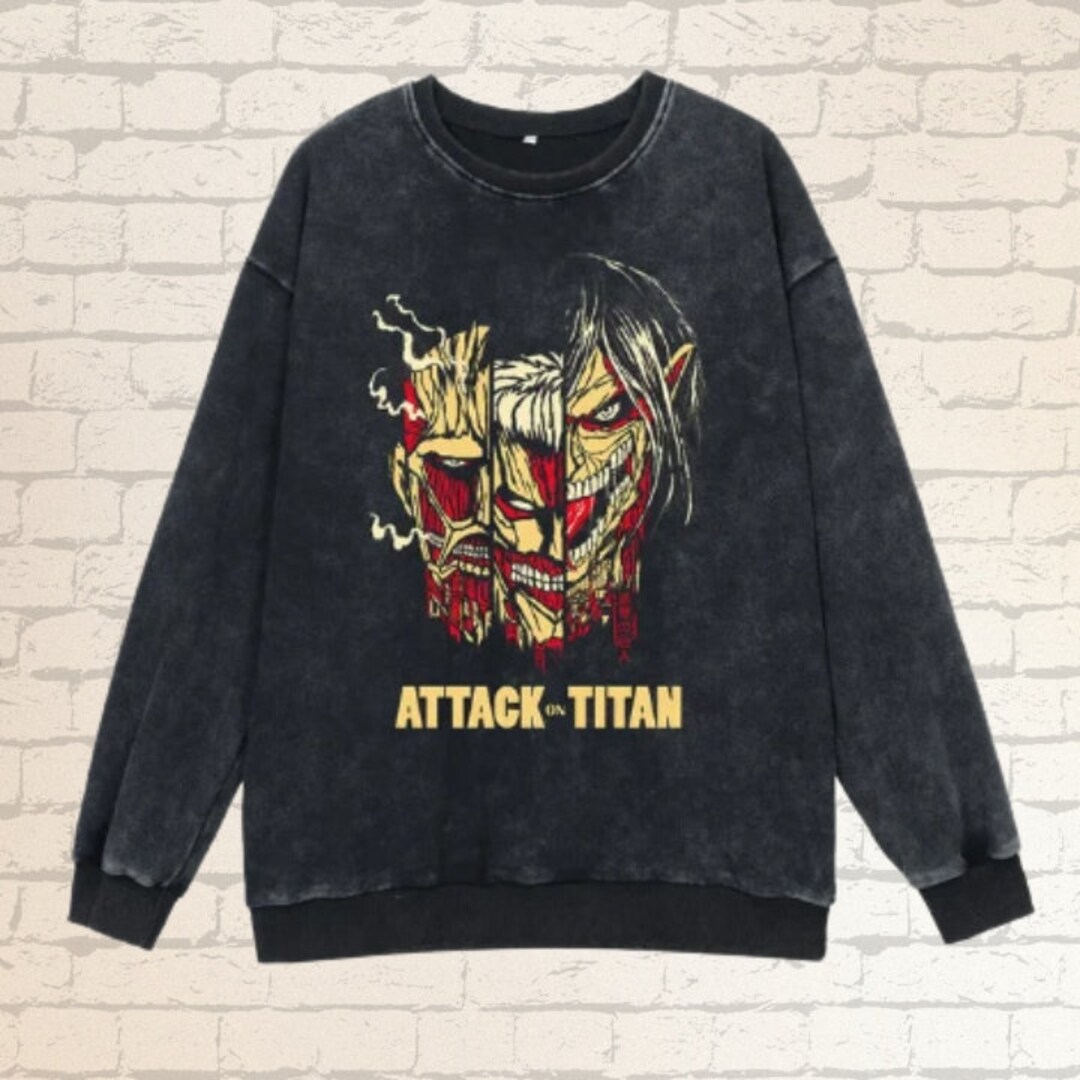 Aot Otaku Anime Unisex Aot Grafitty Fight Softstyle Anime Time - Etsy