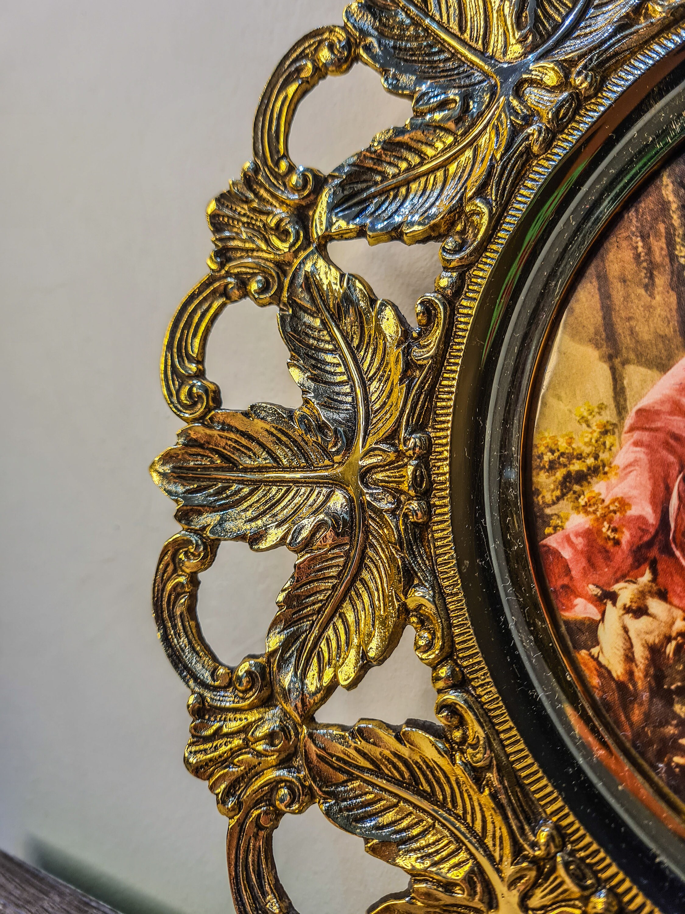 Vintage Golden Rococo Frame - Etsy