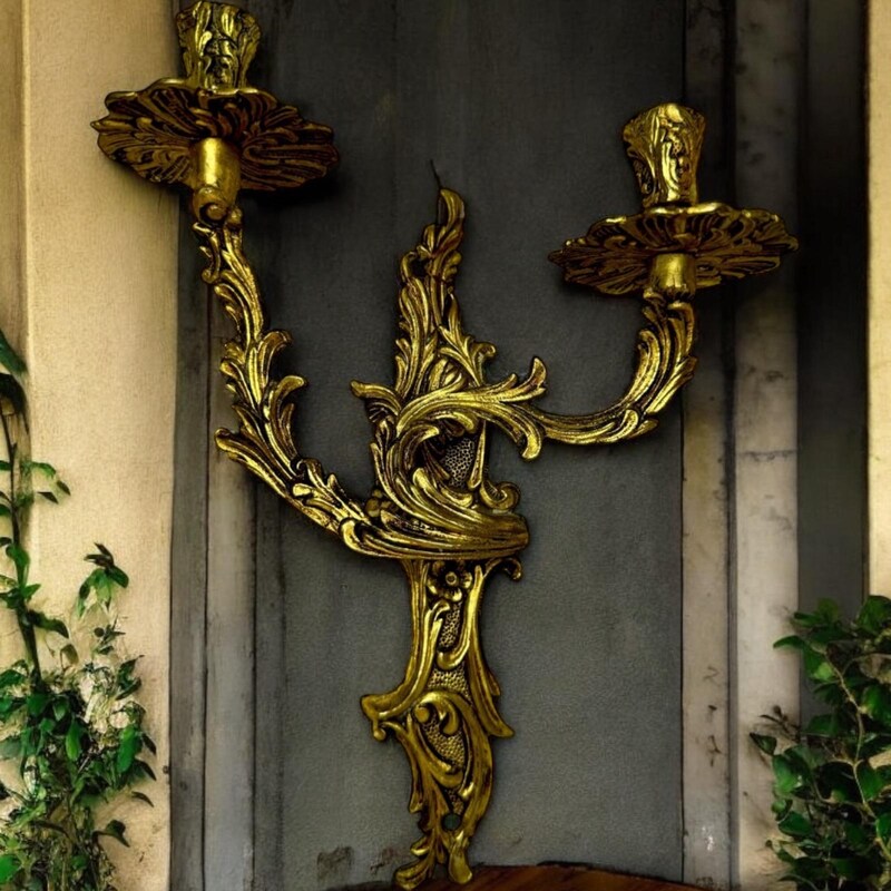 Rococo Sconce - Etsy