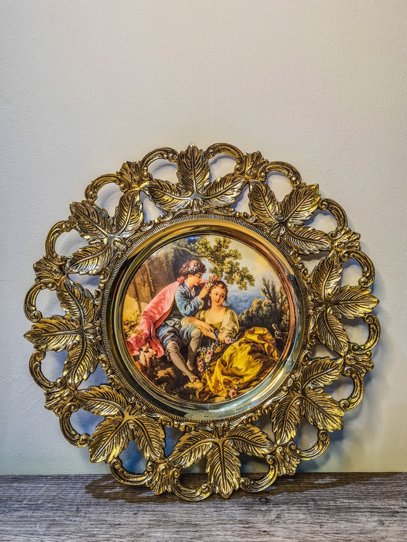 Vintage Golden Rococo Frame - Etsy