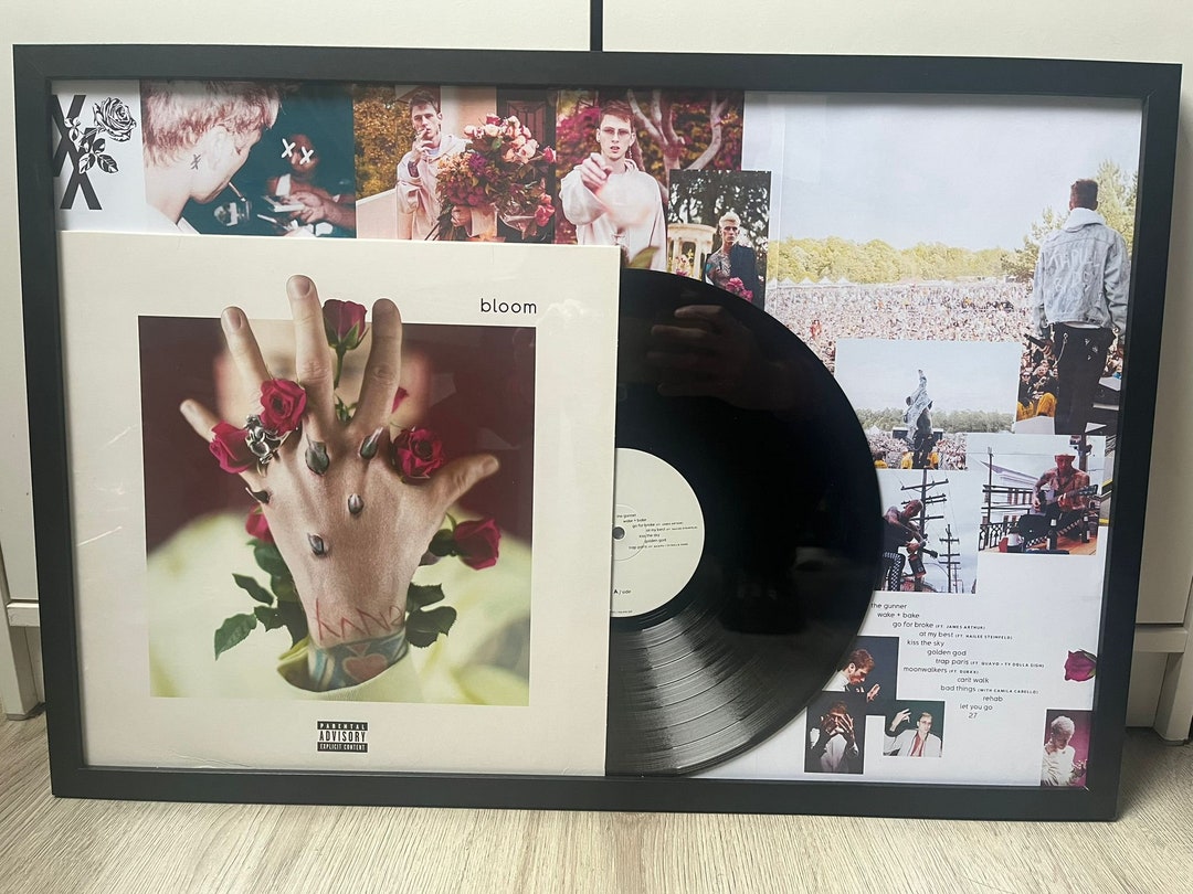 Machine Gun Kelly Bloom Framed Vinyl LP 40x60cm - Etsy