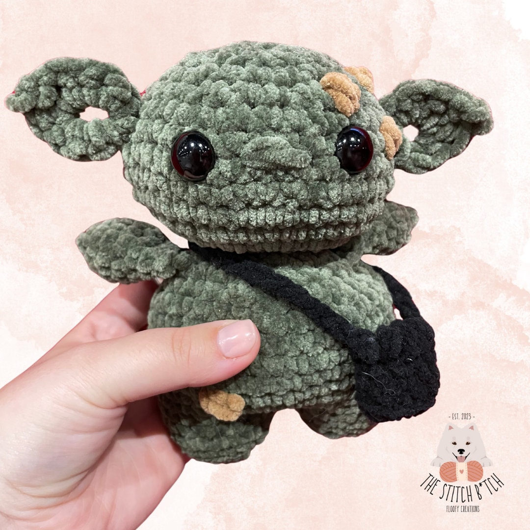Baby Goblin Plushie - Etsy
