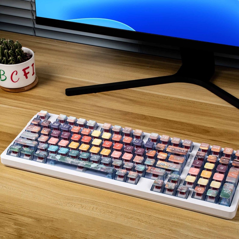 Bask in Sunshine and Ocean Vibes With Our Mechanical Keyboard Keycaps ...