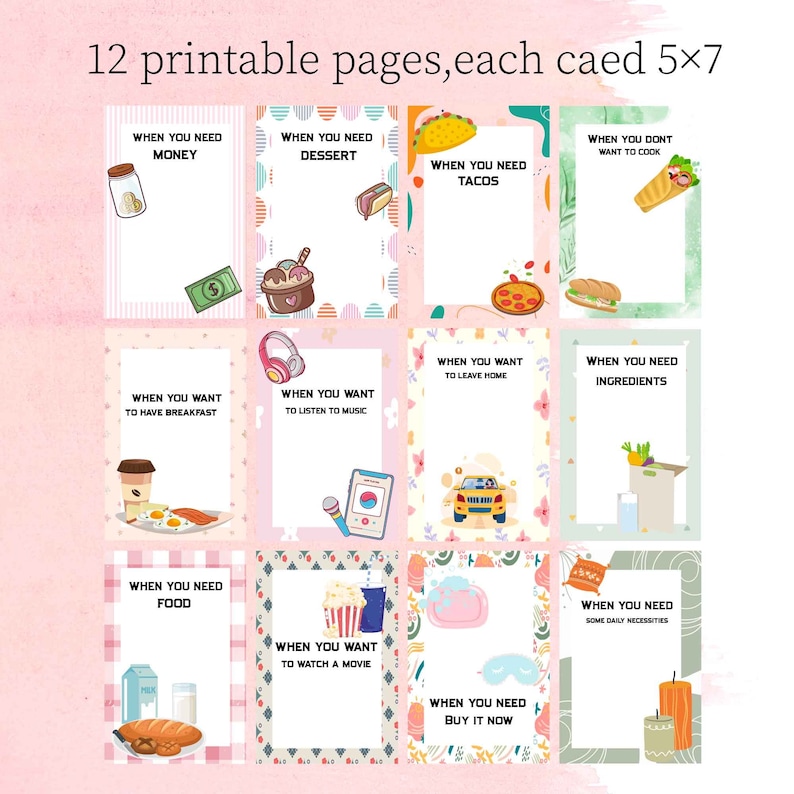 Printable College Gift Card Book, Beautiful Gift Card Book is an ...