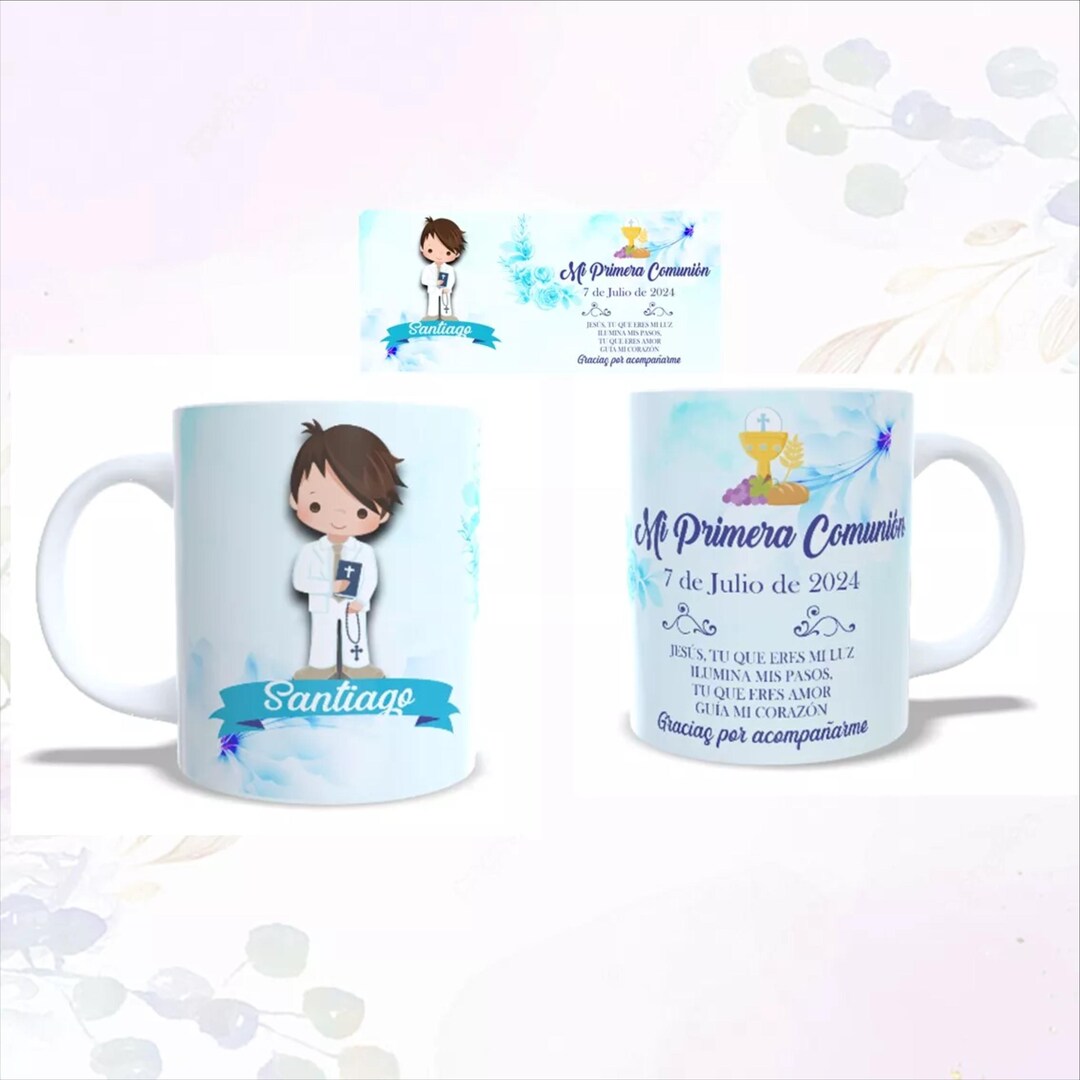 Editable Design Template for First Communion, Corel Draw, Mockup Fonts ...