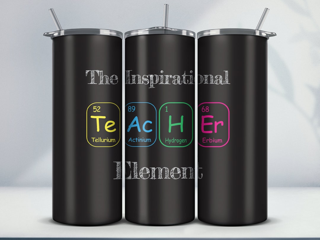 The Inspirational Element Sublimation Design, Tumbler Wrap, Mug Wrap ...