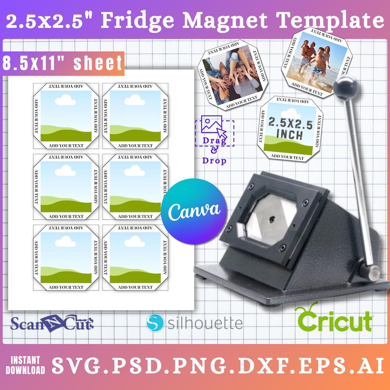 Titan Magnet Press - Etsy
