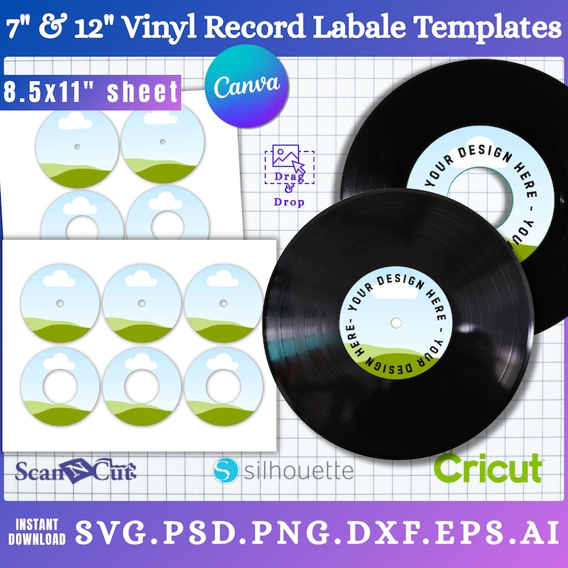 Vinyl Record Holder - Etsy
