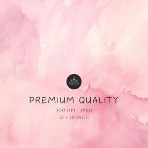 Blush Pink Watercolor Texture, JPG Clipart Background Watercolor Wash ...