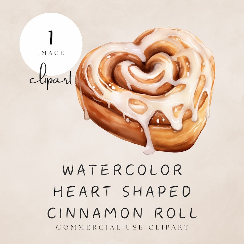 Cinnamon Roll Valentine Card - Etsy
