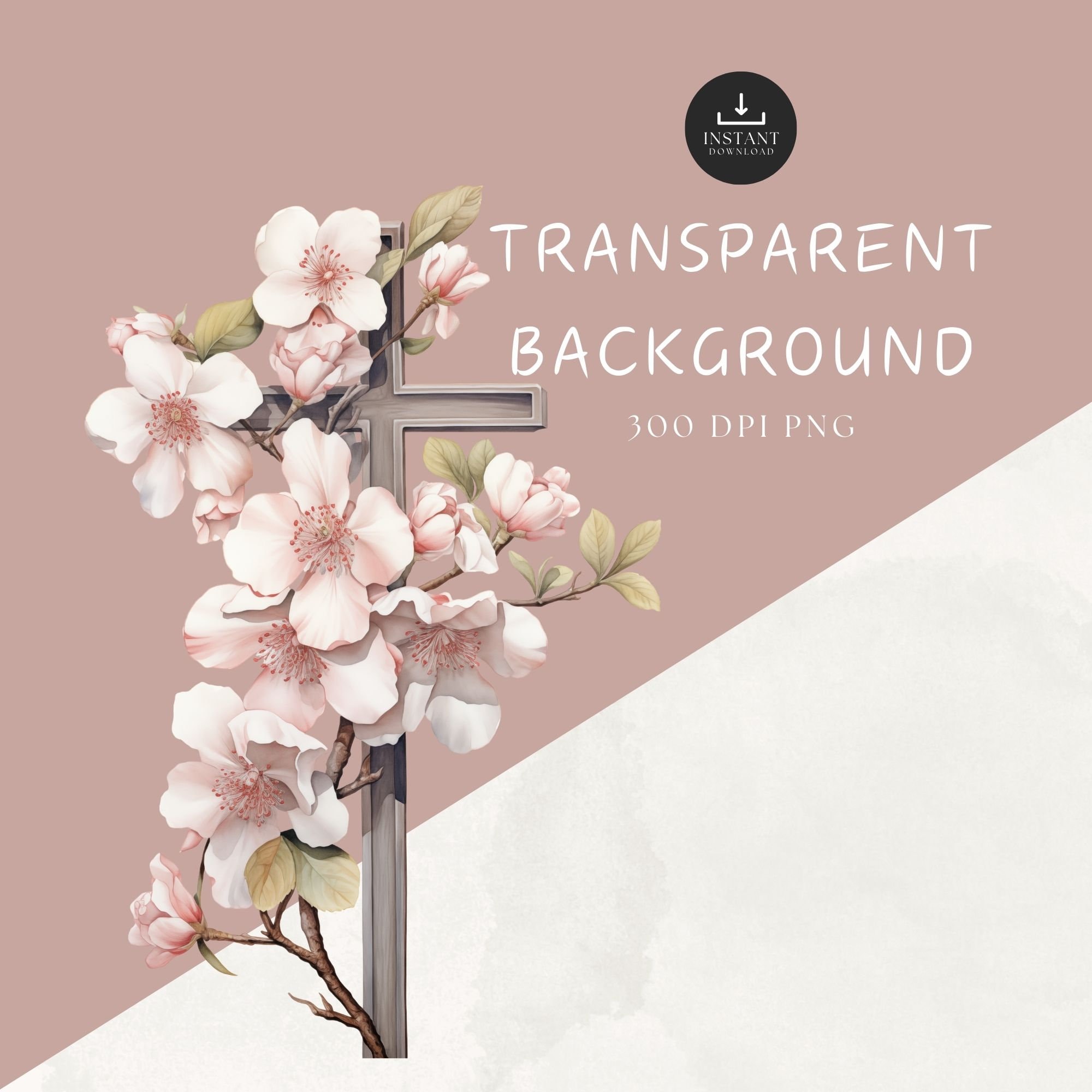 Good Friday Clipart, Watercolor Holy Week Illustration, Last Supper ...