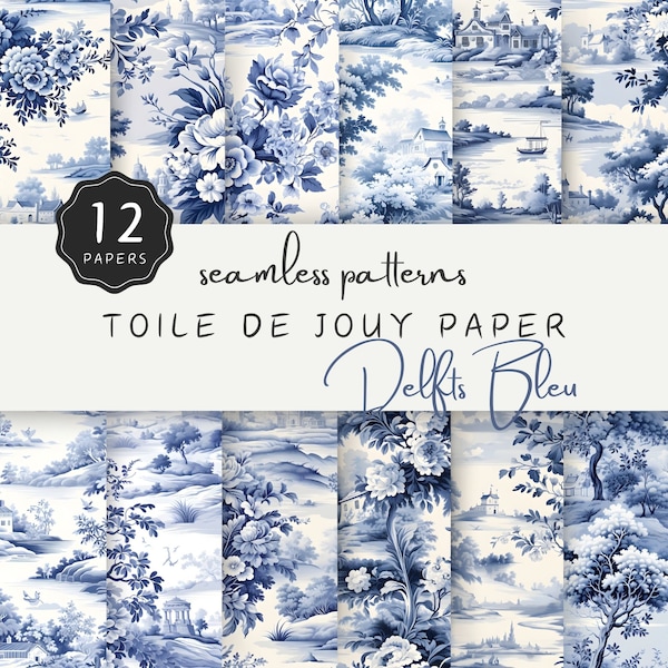 Delft Wallpaper Peel and Stick - Etsy