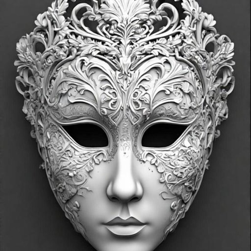 Porcelain Masks - Etsy