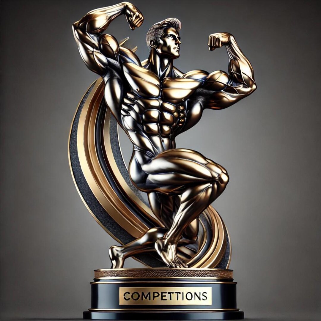 Bodybuilding Cup Bust Competition Model V1 STL FILE 3D Print - Etsy