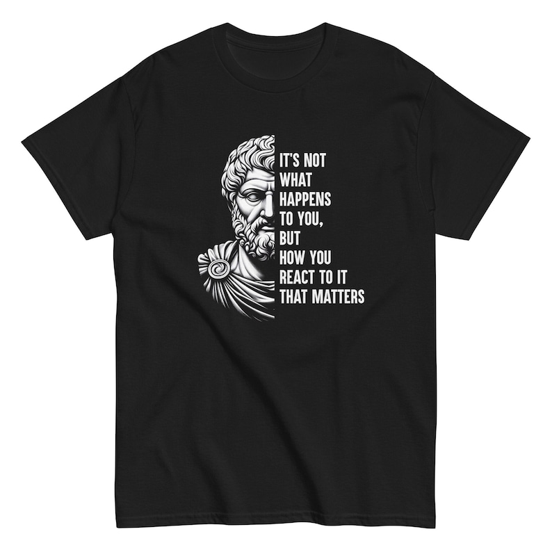 Stoic Philosopher Epictetus Shirt Greek Motivational Quote T-shirt ...