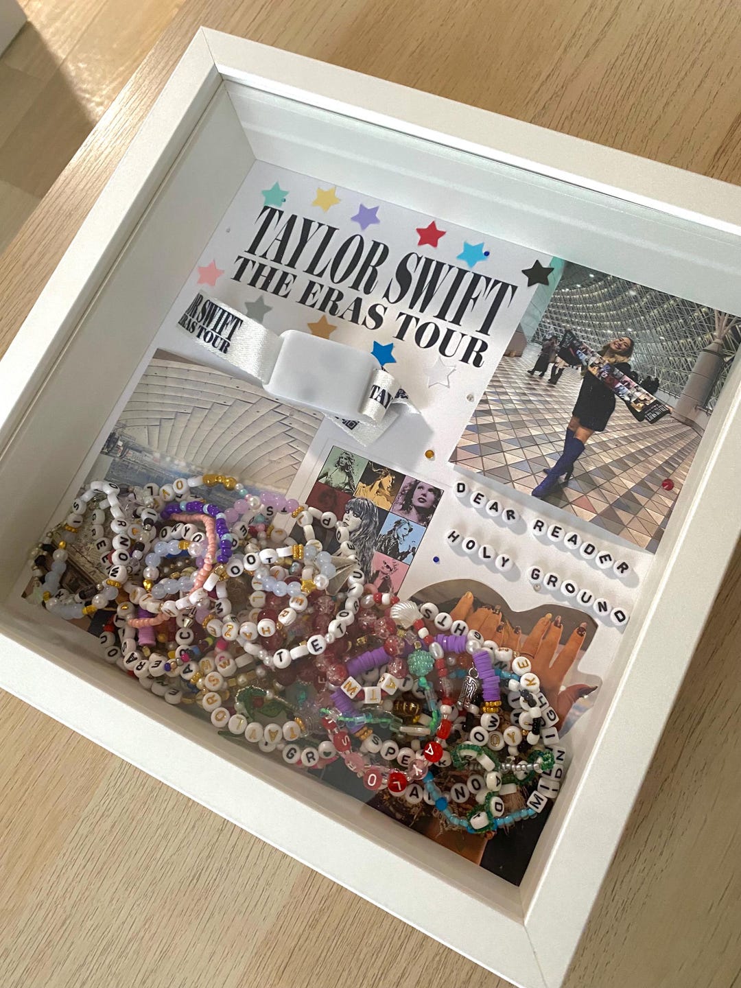 Eras Tour Shadow Box Template Bracelets Case - Etsy UK