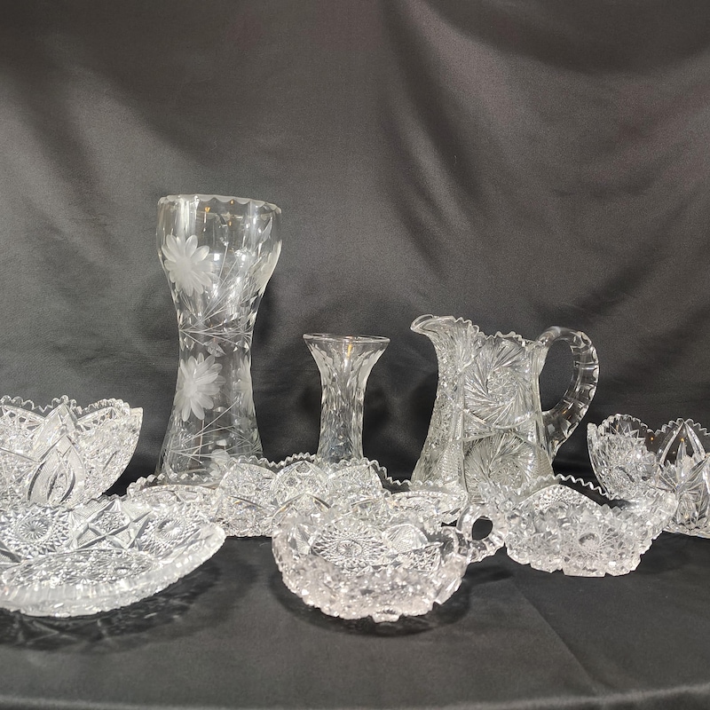 Vintage Lead Crystal - Etsy