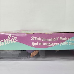 Vintage Barbie Stretch Sensation Doll & Fashions Set - Mattel B2987 ...