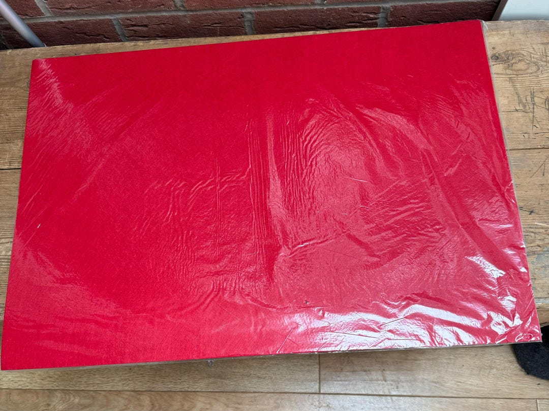 3mm Red Acrylic Felt Sheets 70cm X 50cm - Etsy