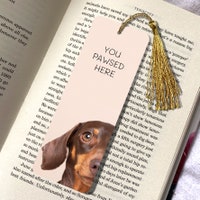 Three Custom Acrylic Bookmark, Dog Themed, Cute Dog Pattern, Acrylic ...