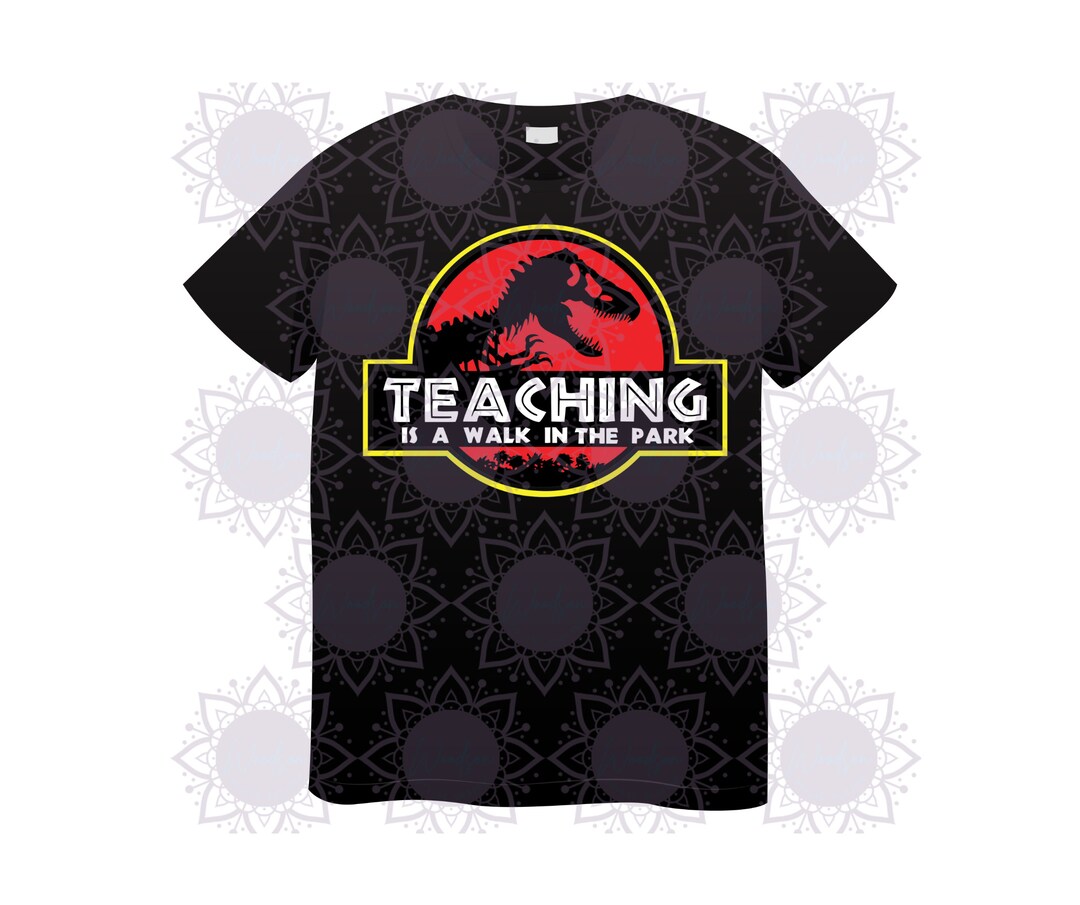 Teaching is a Walk in the Park SVG & PNG Digital Download - Etsy