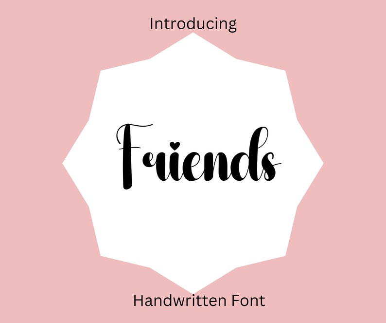 Handwritten Script Font, Canva Fonts, Fonts for Cricut, Modern ...