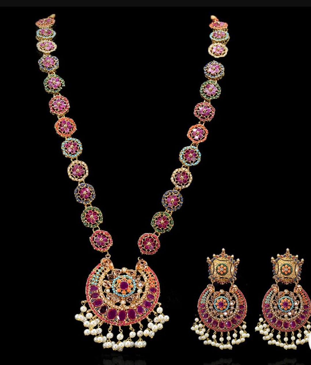 Extravagant Fusion of Grace and Royalty Necklace - Etsy