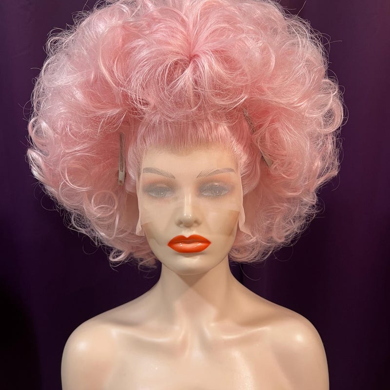 Cotton Candy Wig - Etsy