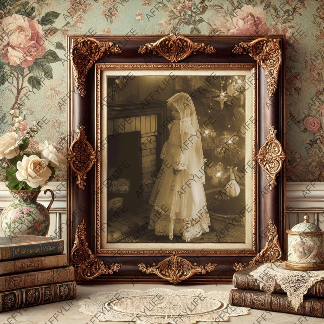 Victorian Ghost Photos - Digital Christmas Ghost Photography, Haunted ...